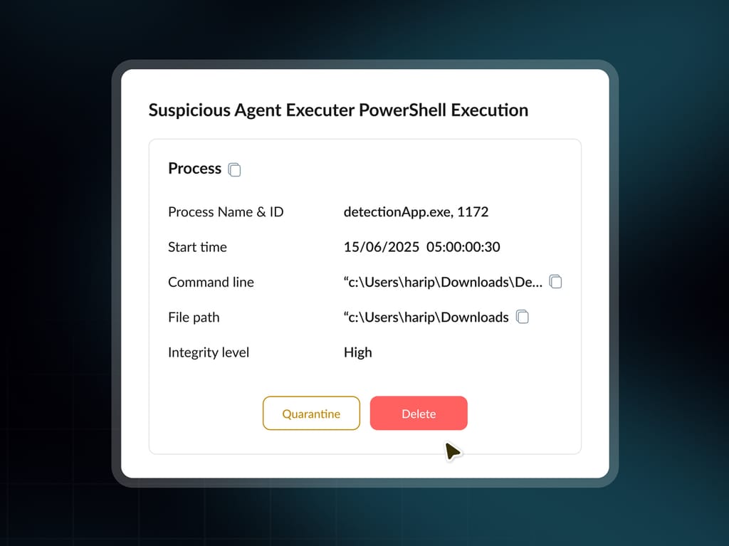 Hexnode XDR | Unified Endpoint Security & Threat Response