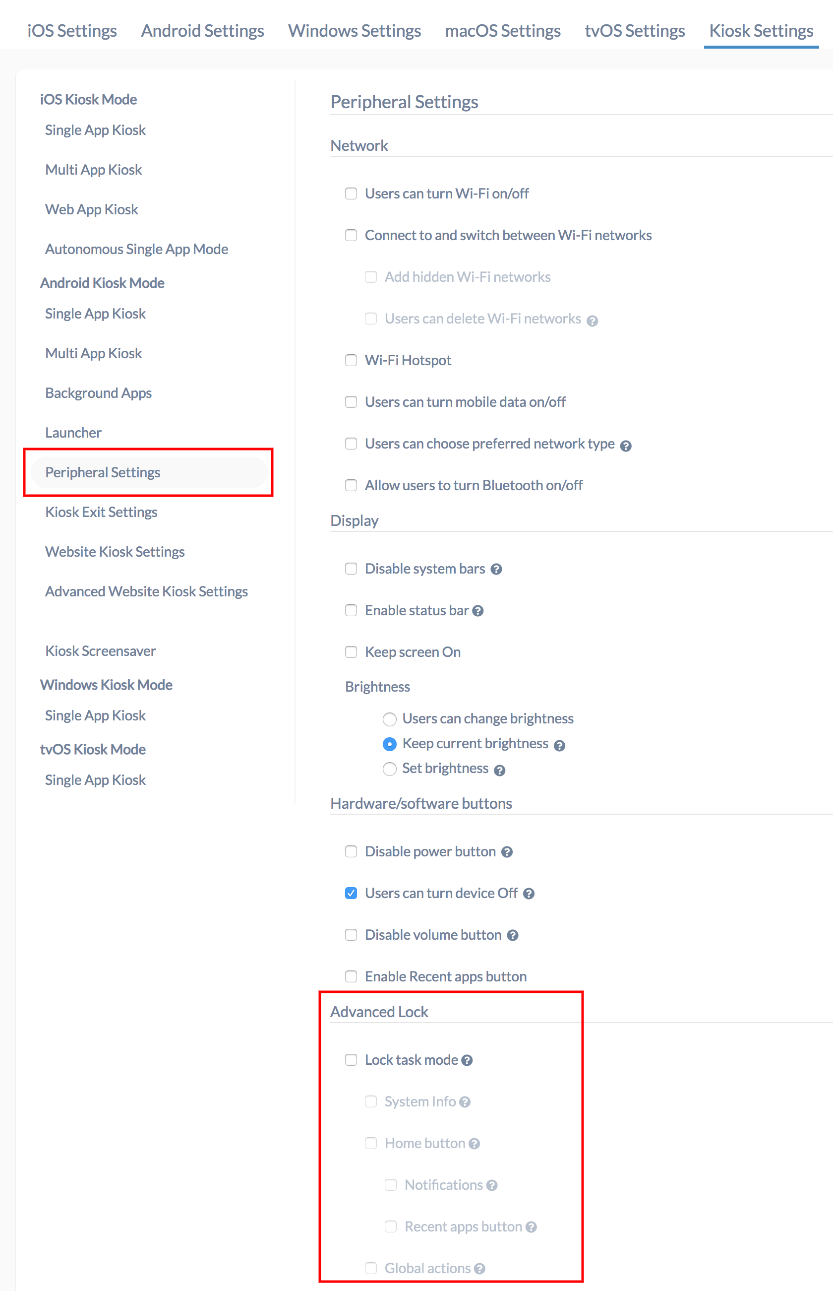 Lock Task Mode For Android Kiosk Unified Endpoint Management Community Hexnode Connect