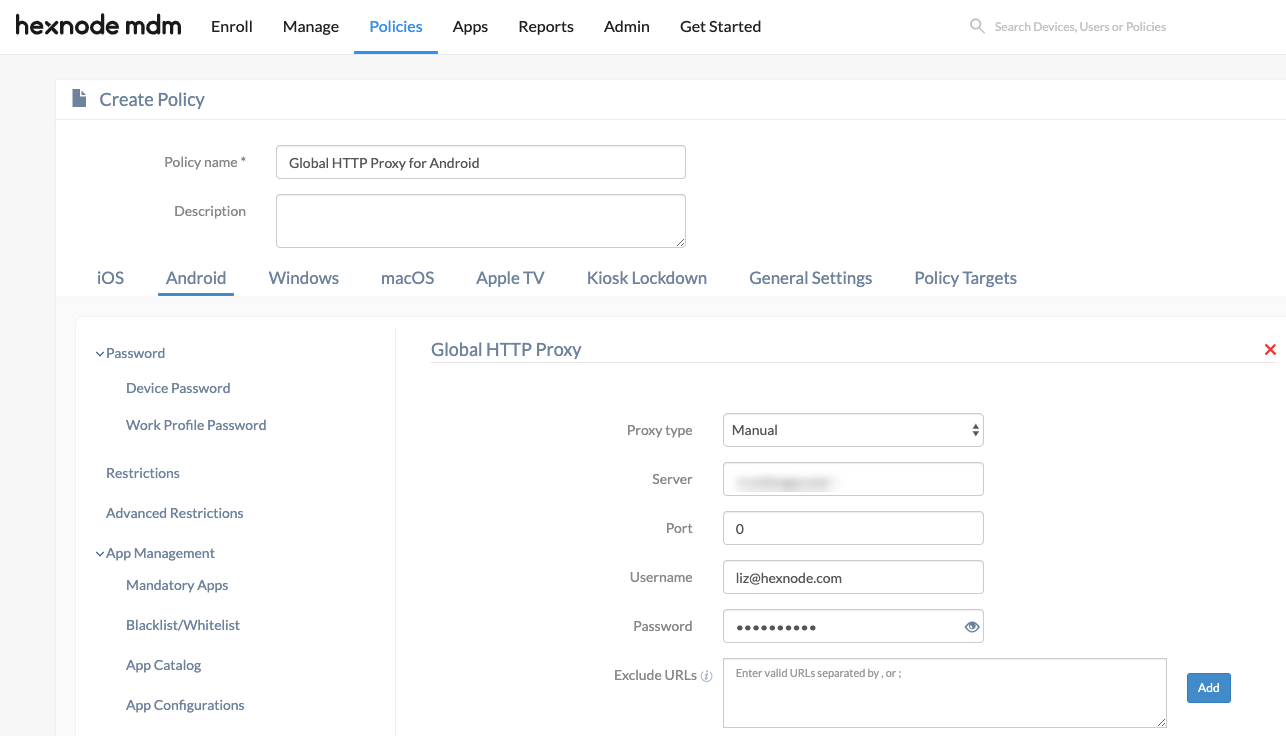 Global HTTP Proxy for Android - Unified Endpoint Management Community ... Global HTTP Proxy for Android - Unified Endpoint Management Community ...