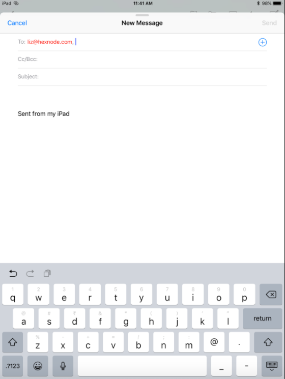 How to configure Managed Domain for iOS devices - Hexnode Help Center How to configure Managed Domain for iOS devices - Hexnode Help Center